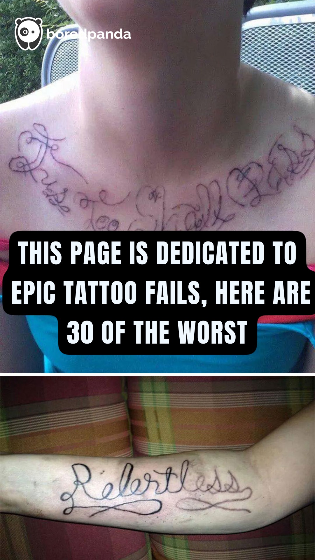 This Page Is Dedicated To Epic Tattoo Fails, Here Are 30 Of The Worst ...