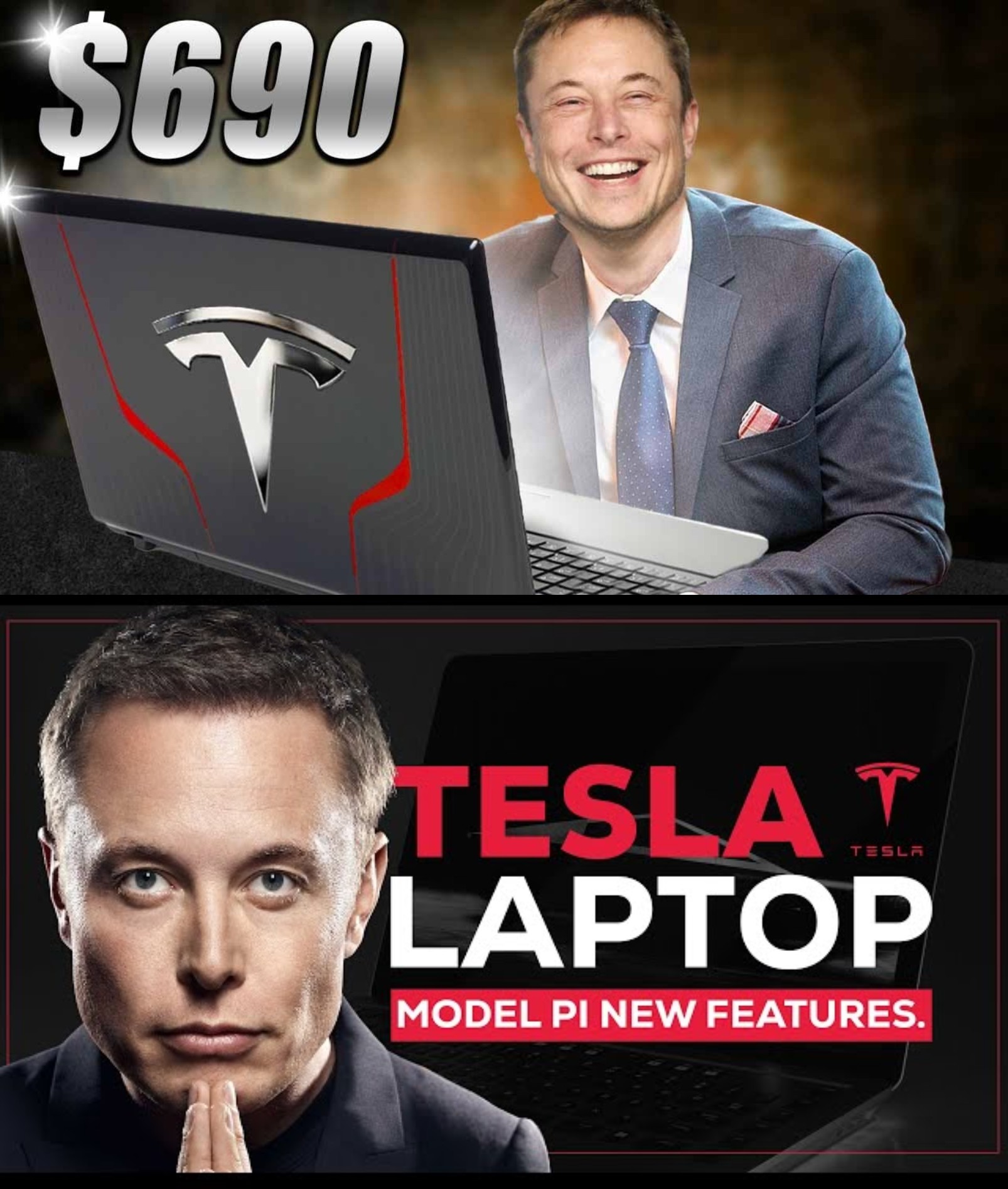 Elon Musk Unveils Tesla Laptop: A Game-Changer Powered by Solar ...